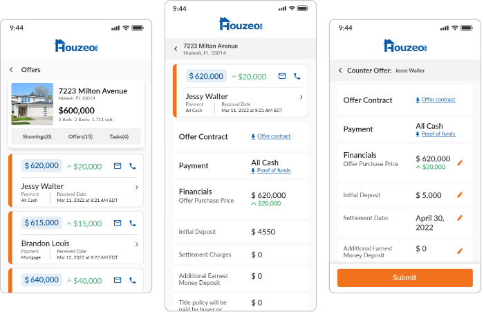 Houzeo Mobile App | Real Estate on the Move